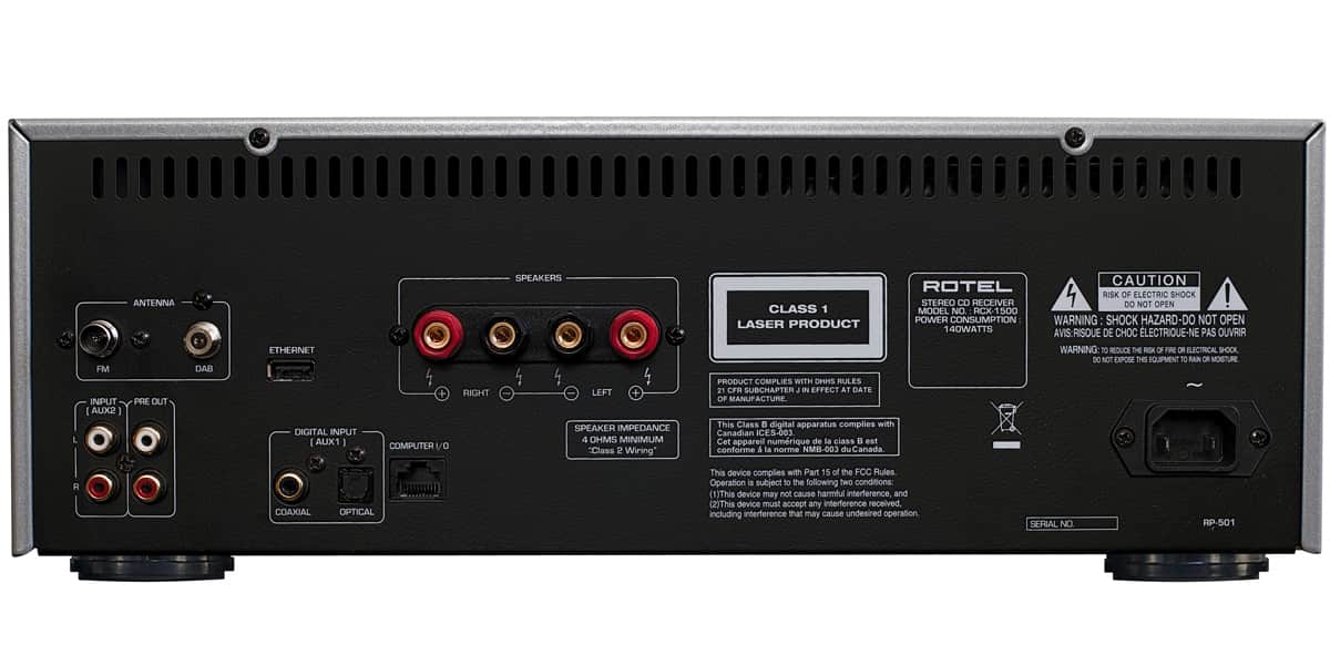 Rotel RCX-1500 Argent | Amplis Hi-Fi stéréo sur EasyLounge