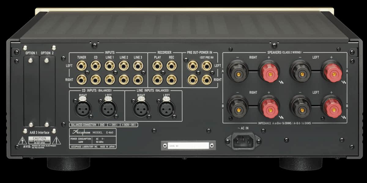 Accuphase E460 | Amplis Hi-Fi stéréo sur EasyLounge