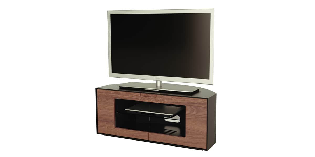 Alphason Contour 1000 Noyer | Meubles TV sur EasyLounge