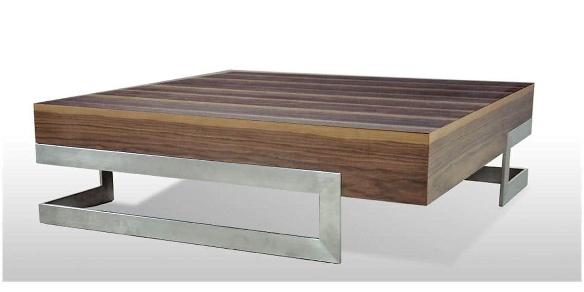 Coti Design ANTALIA Bois Acier | Tables Basses sur EasyLounge