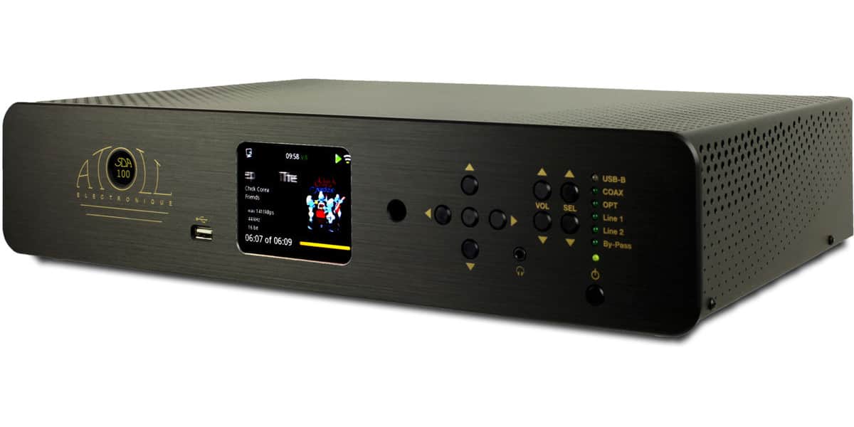 Atoll Electronique SDA100 Noir | Amplis Hi-Fi stéréo sur EasyLounge