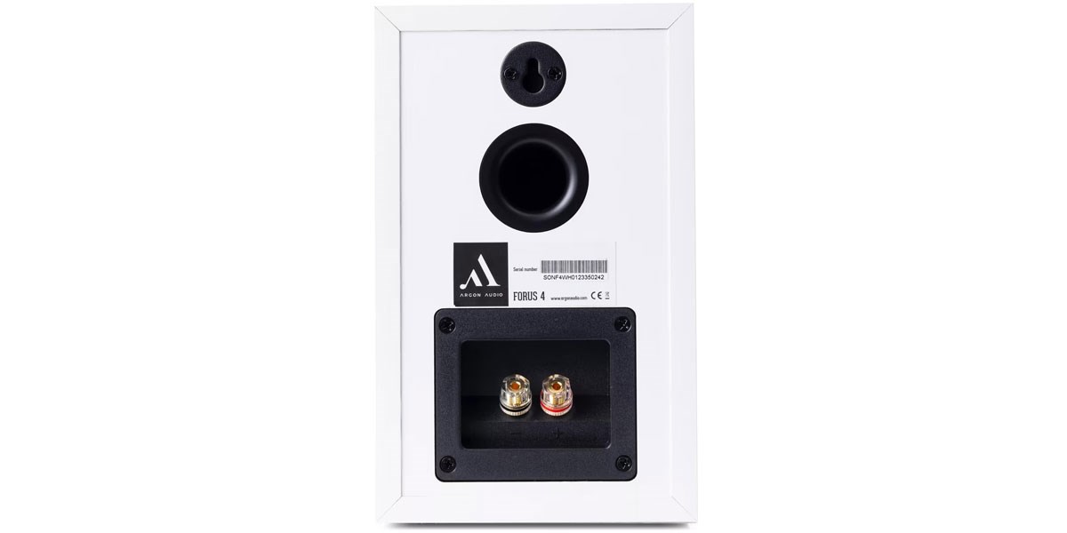 Argon Audio Forus 4 Blanc | Enceintes bibliothèques sur EasyLounge