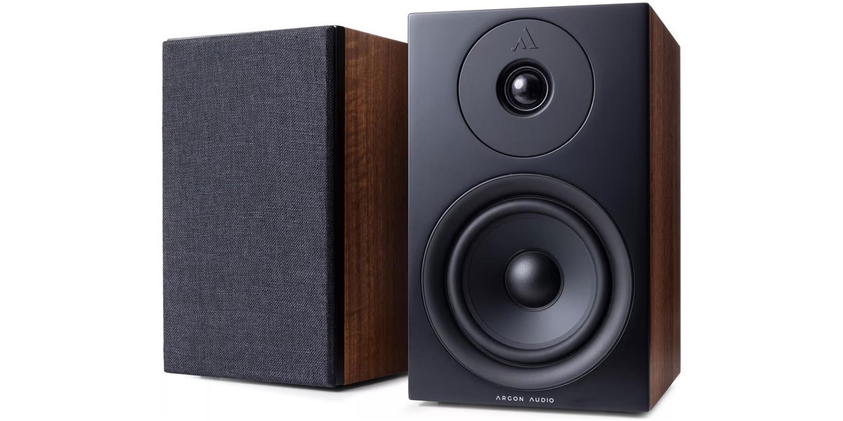 Argon Audio Forus 5 Noyer | Enceintes bibliothèques sur EasyLounge
