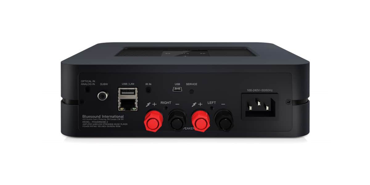 Bluesound Power Node Noir | Amplis Hi-Fi stéréo sur EasyLounge