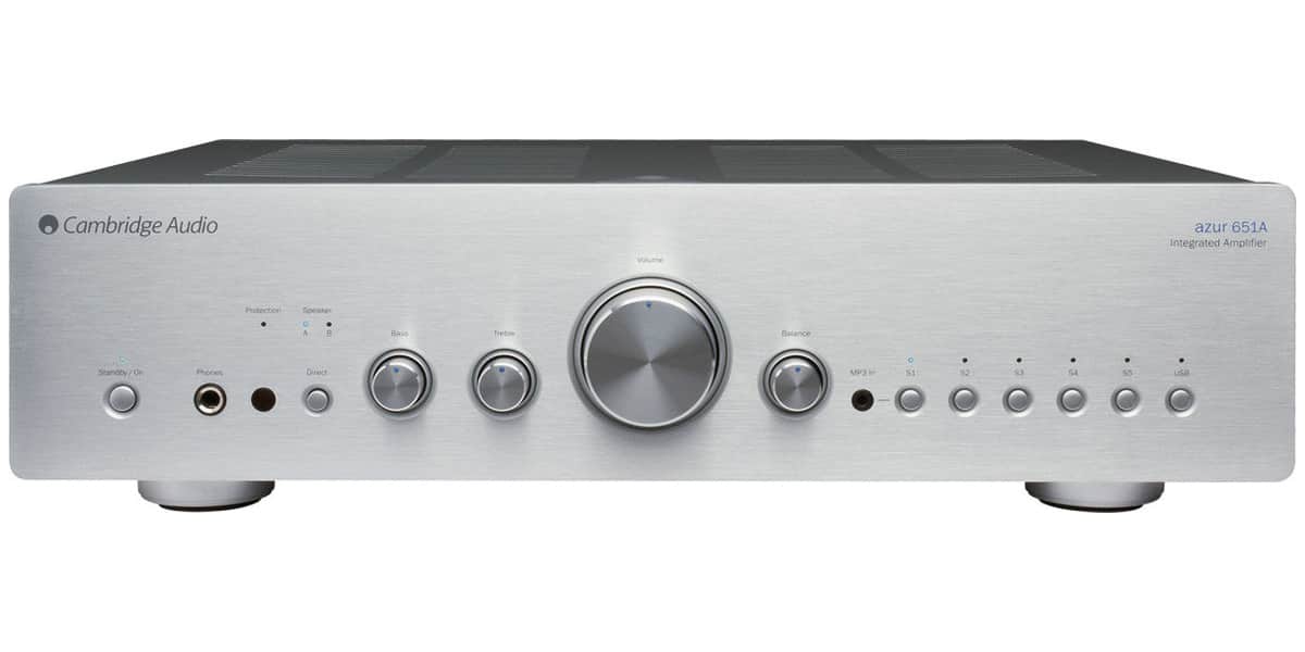 Cambridge Audio Azur 651A Argent | Amplis Hi-Fi stéréo sur EasyLounge