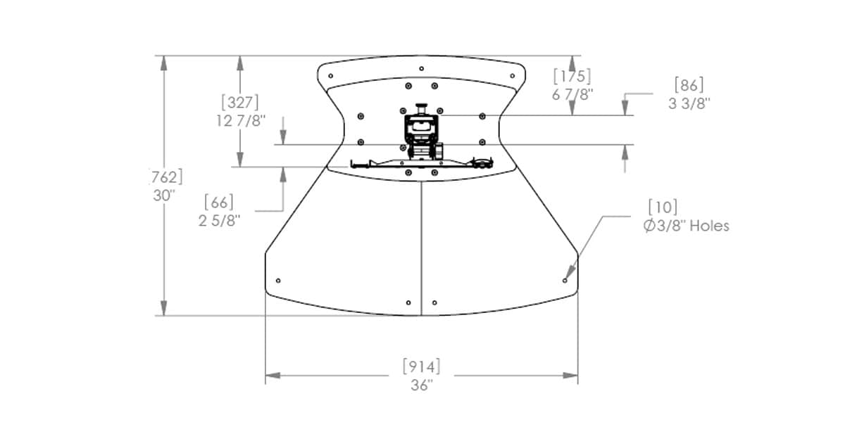 Chief PF1-UB | Supports TV sur pied sur EasyLounge
