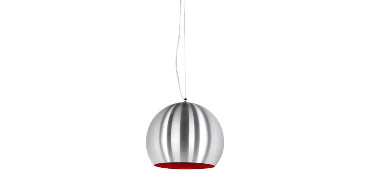 Coti Design Arkia Chromé Rouge | Suspensions Luminaires sur EasyLounge