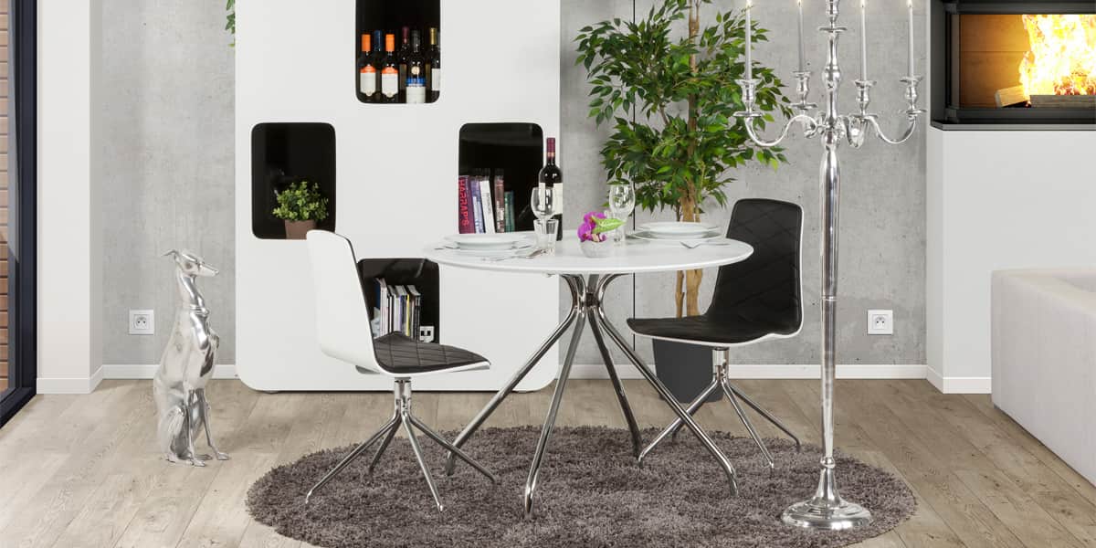 Coti Design Bella Blanc | Tables à Manger sur EasyLounge