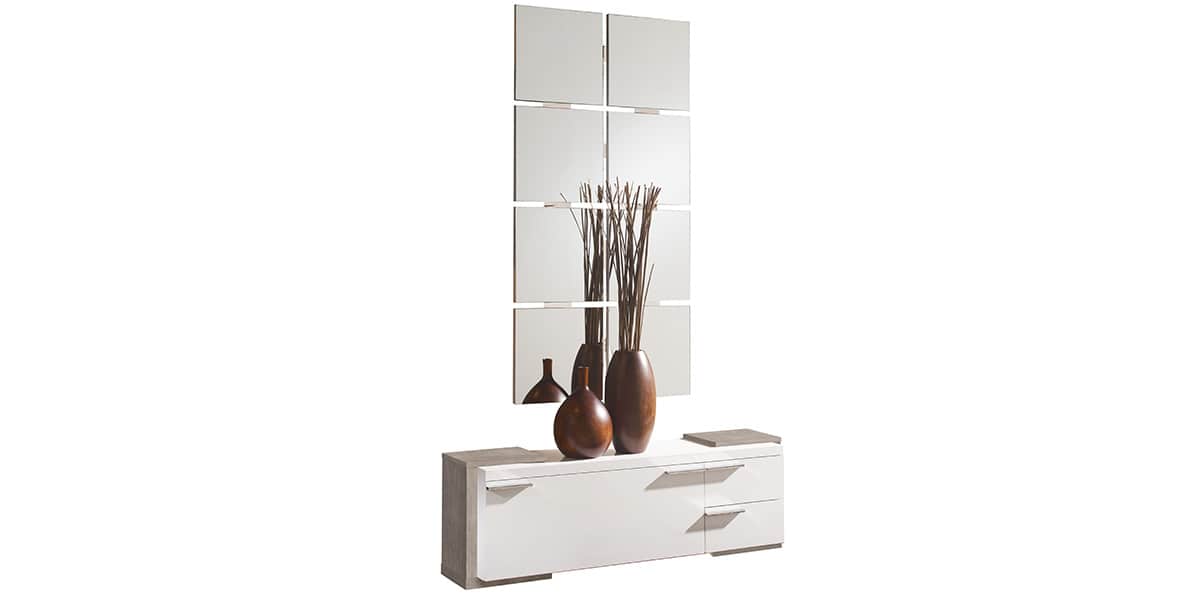 Coti Design León Crème et Blanc | Meubles d'Entrée sur EasyLounge