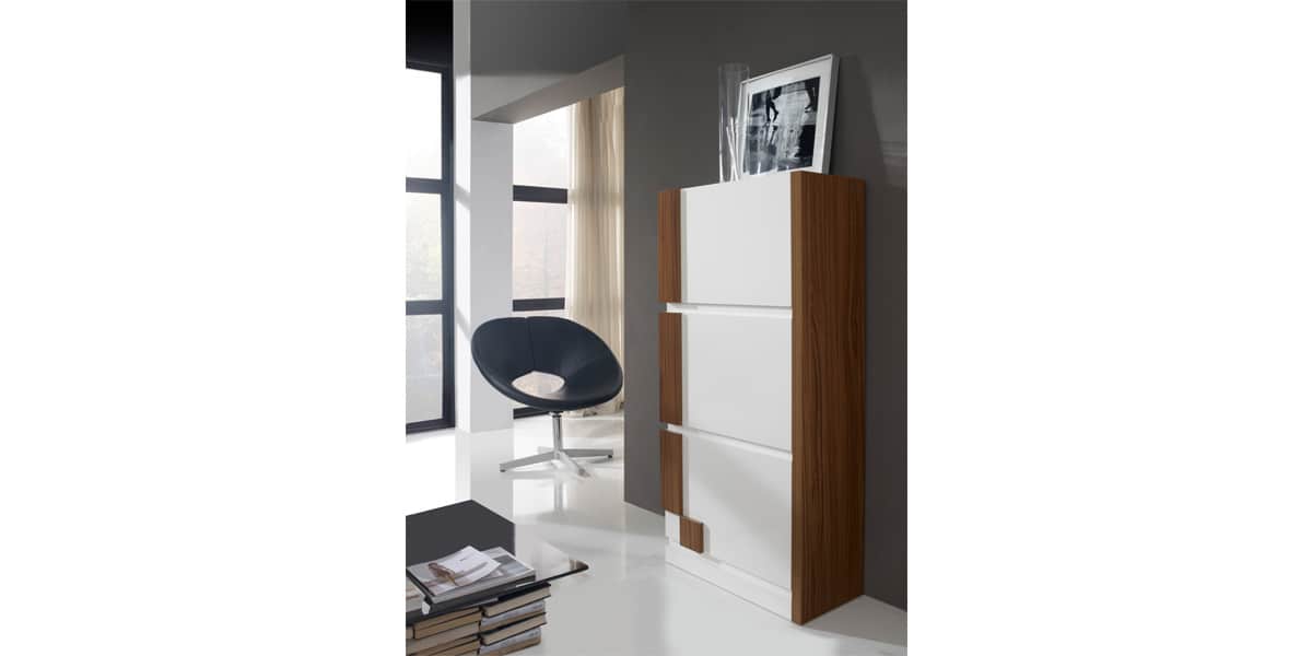 Coti Design Toledo Blanc et Noyer | EasyLounge