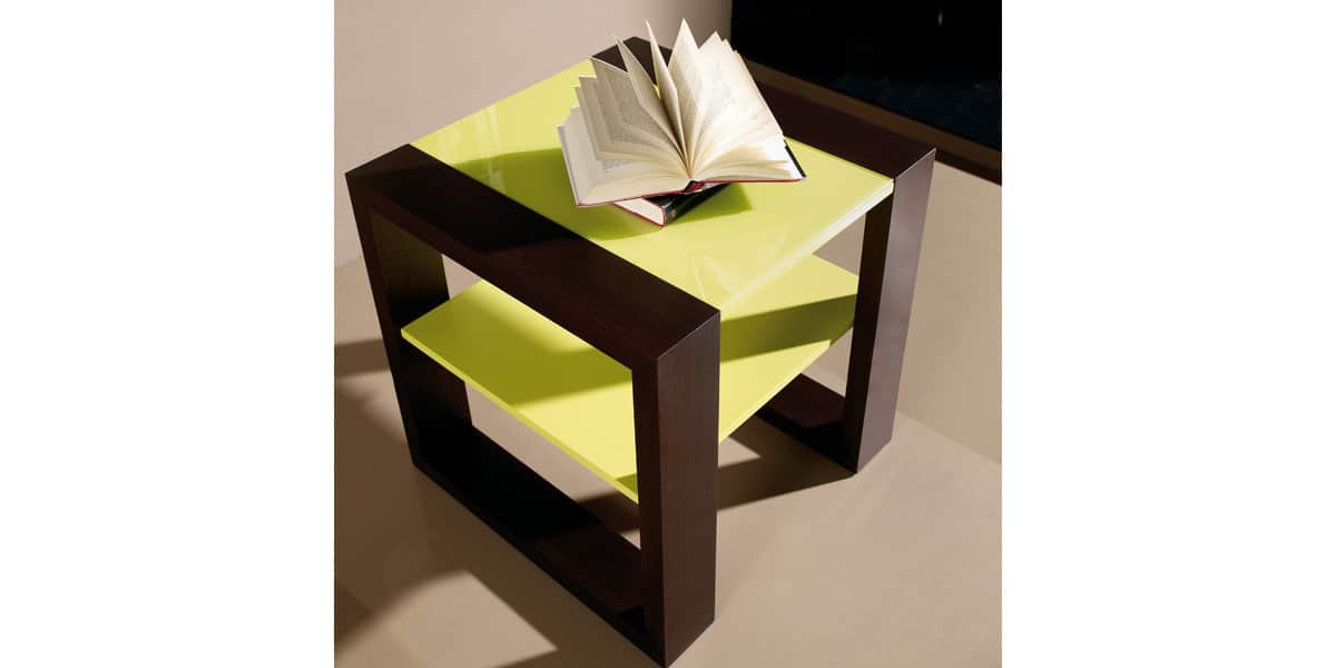 Coti Design Asuia Marron et Vert | Tables d'Appoint sur EasyLounge