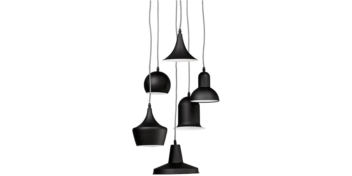 Coti Design Pengan Noir | Suspensions Luminaires sur EasyLounge