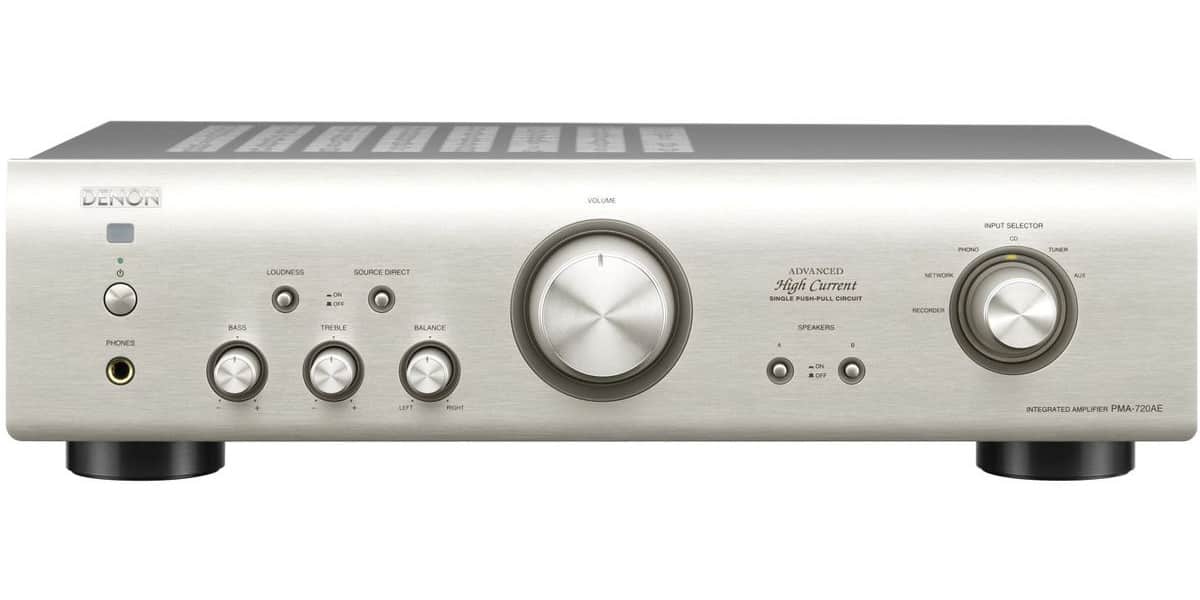Denon PMA-720AE Silver | Amplis Hi-Fi stéréo sur EasyLounge