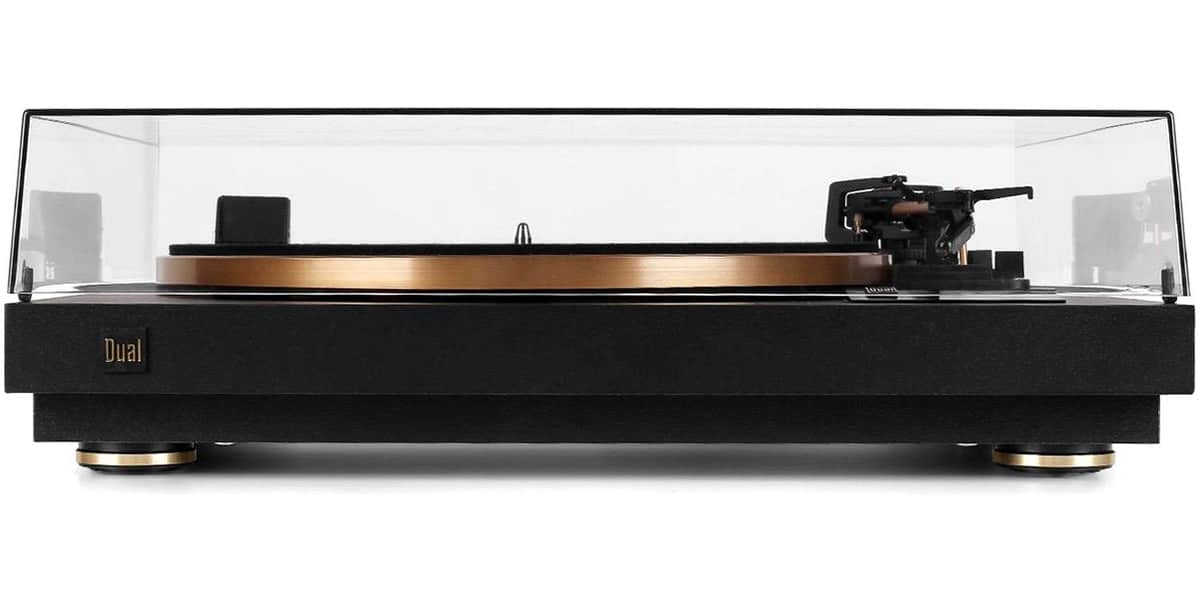 DUAL CS 455-1 Noir (plateau gold) | EasyLounge