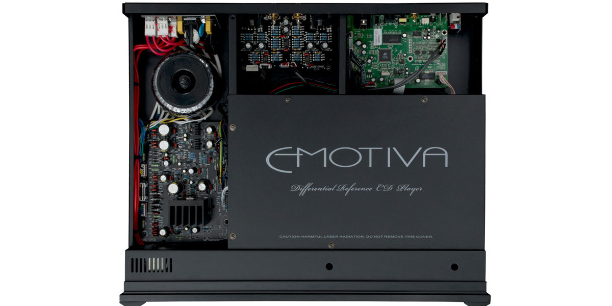 Emotiva ERC-3 Gen2 Noir | Lecteurs CD Hi-Fi sur EasyLounge