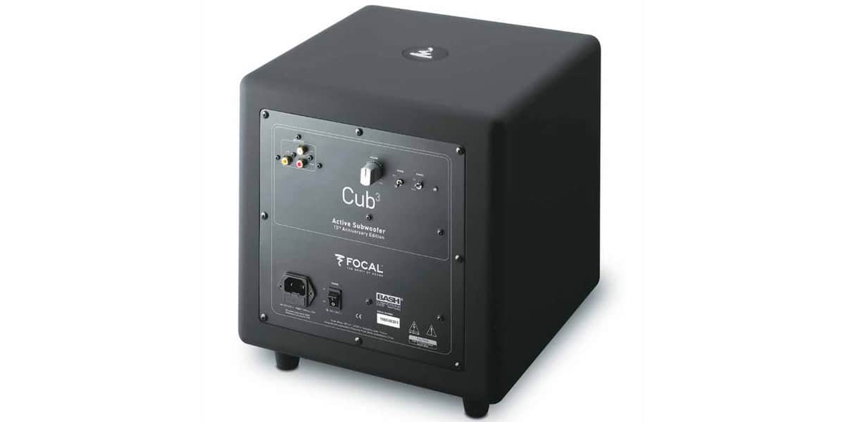 Focal Cub3 Noir | Caissons de basse sur EasyLounge