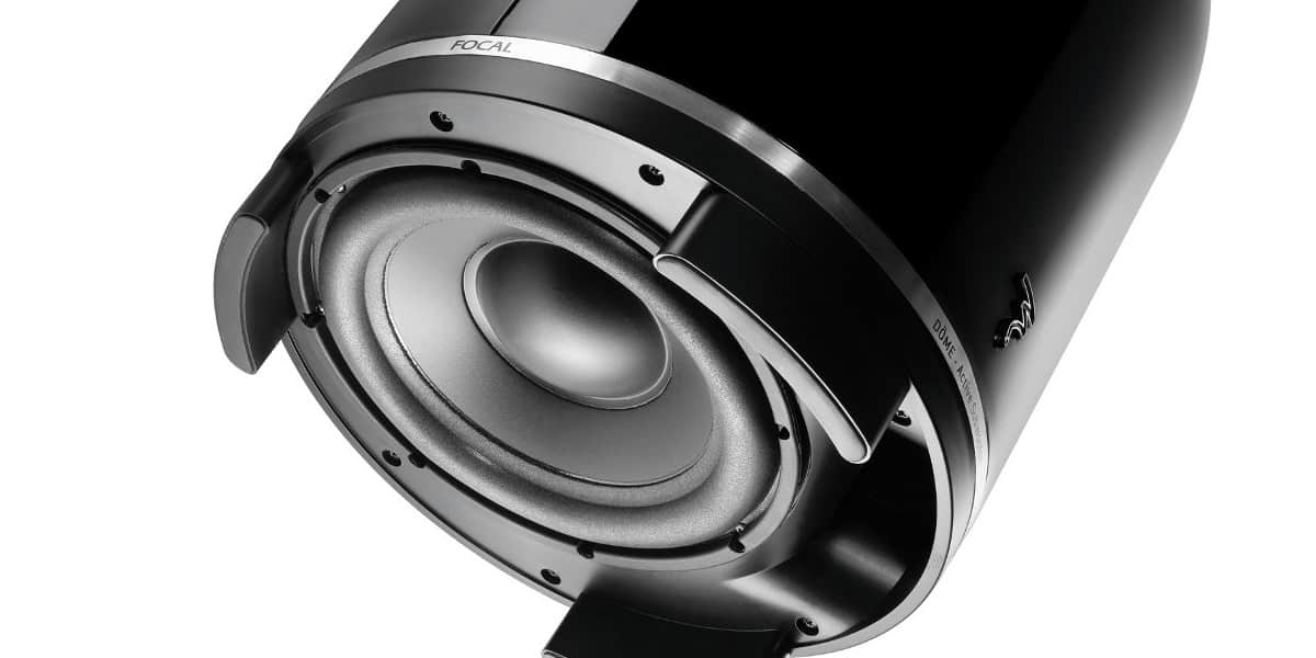 Focal Dôme Sub Noir | Caissons de basse sur EasyLounge