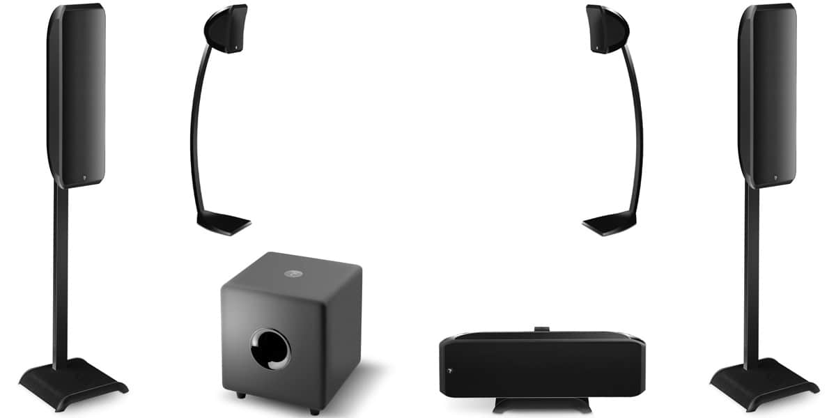 Focal Pack Sib et Sib XL 5.1 Noir | EasyLounge