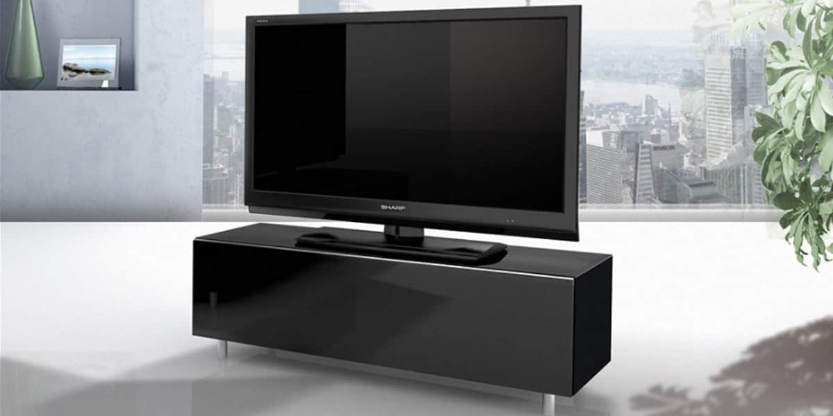 Just-Racks JRL1100 Noir | Meubles TV sur EasyLounge