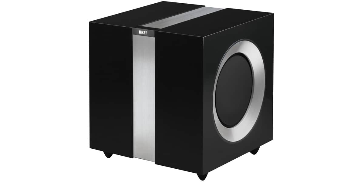 KEF R400B Noir laqué | Caissons de basse sur EasyLounge