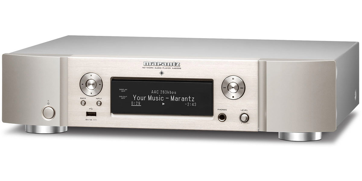 Marantz NA-6006 Silver Gold | Lecteurs réseaux Hi-Fi sur EasyLounge