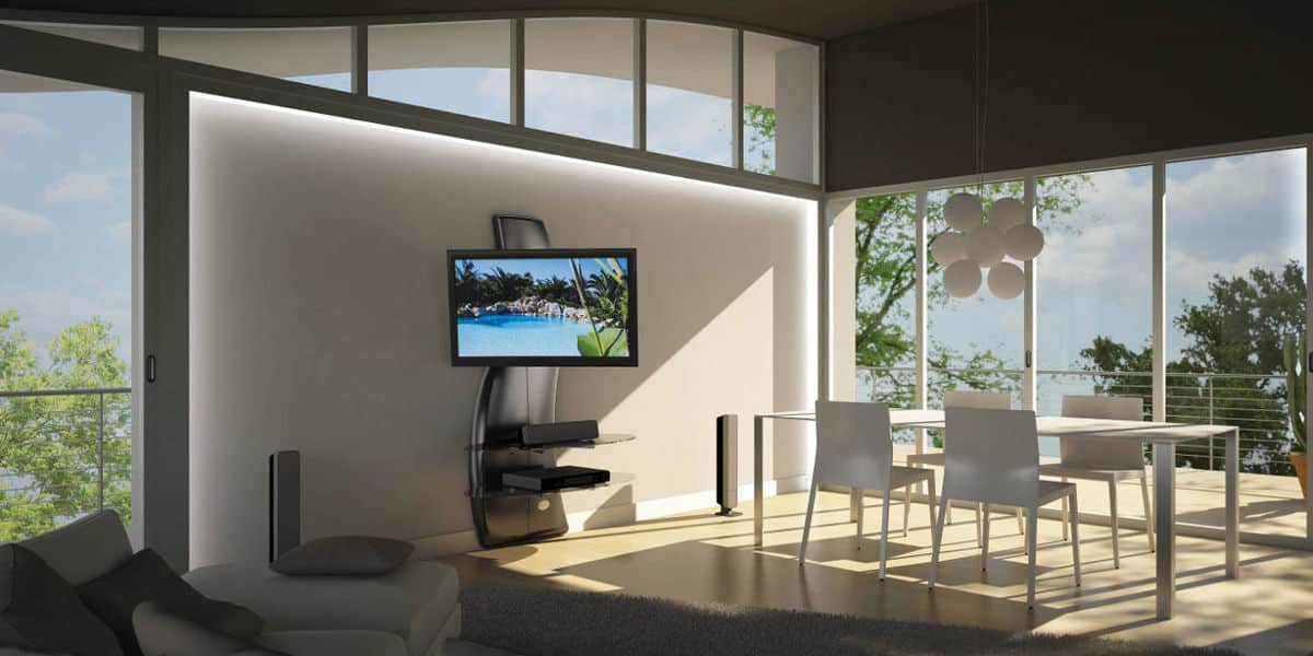 Meliconi Ghost Design 2000 DR Carbone | Meubles TV sur EasyLounge