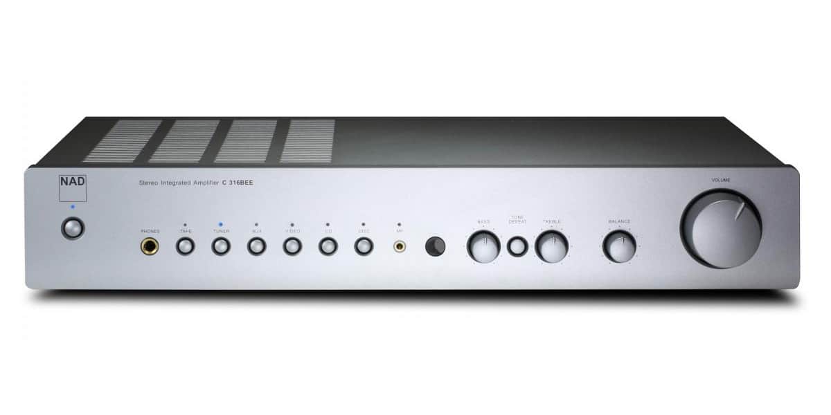 NAD C316 BEE Argent | Amplis Hi-Fi stéréo sur EasyLounge