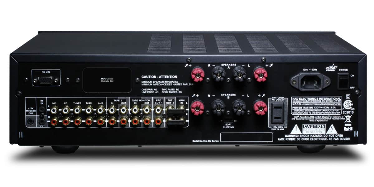 NAD C356 BEE Titane | Amplis Hi-Fi stéréo sur EasyLounge