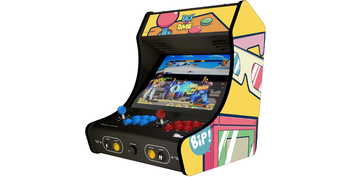 Neo Legend Compact SG Back In Time Jaune Arcade Box | EasyLounge