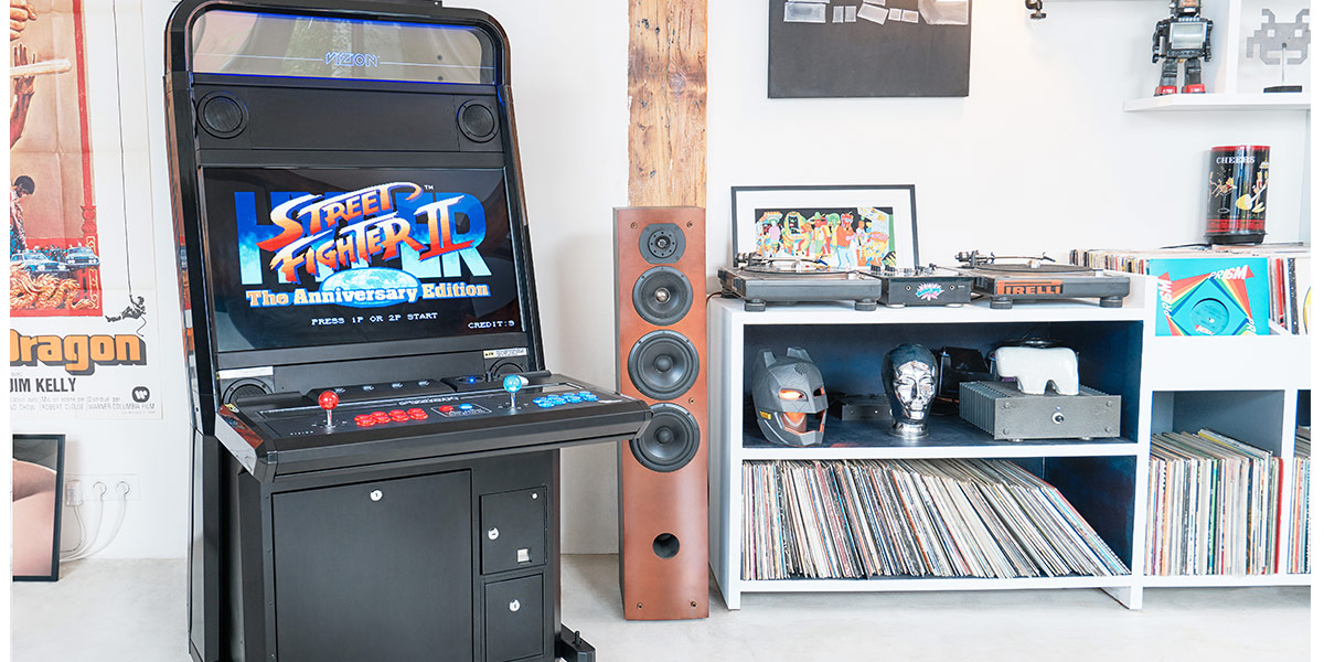 Neo Legend Vizion Noir | Bornes d'arcade classiques sur EasyLounge