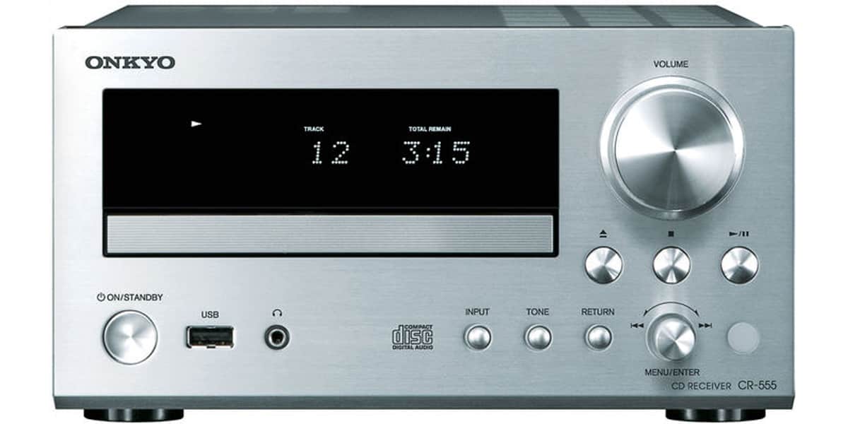Onkyo CR-555 Argent | Mini-chaînes Hi-Fi sur EasyLounge Onkyo CR-555 Argent | Mini-chaînes Hi-Fi sur EasyLounge