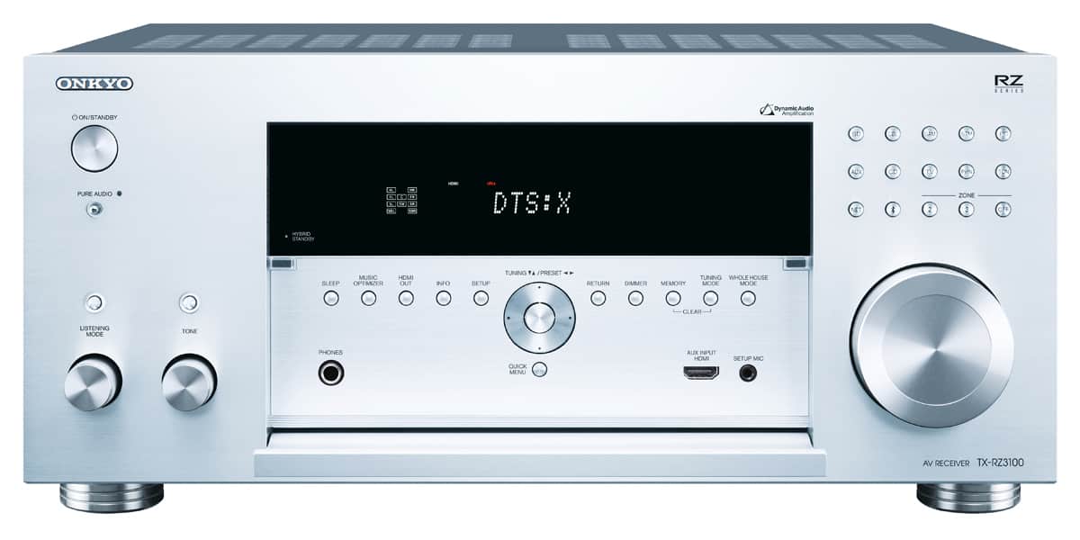 Onkyo TX-RZ3100 Silver | Amplis home-cinéma sur EasyLounge
