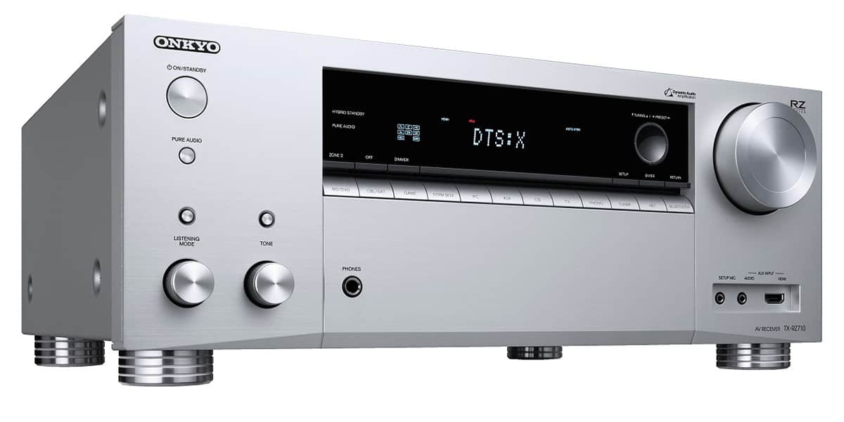 Onkyo TX-RZ710 Argent | Amplis home-cinéma sur EasyLounge