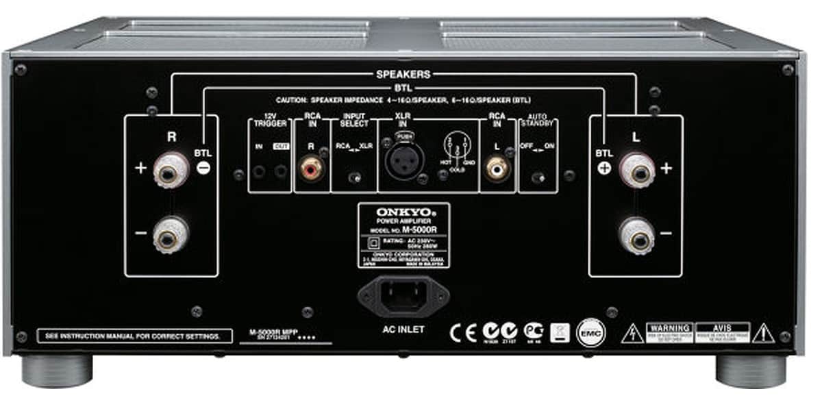 Onkyo M-5000R Silver | Amplis de puissance sur EasyLounge