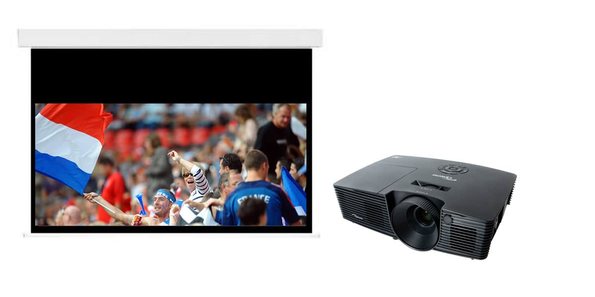 EasyLounge Optoma S316 et Écran | Promos Coupe du Monde sur EasyLounge
