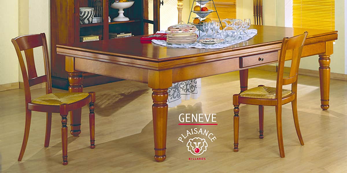 Billards Plaisance Plateau Table Genève en Bois | EasyLounge