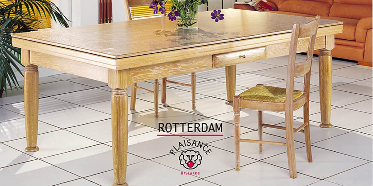 Billards Plaisance Plateau Table Rotterdam Blanchi en Bois | EasyLounge