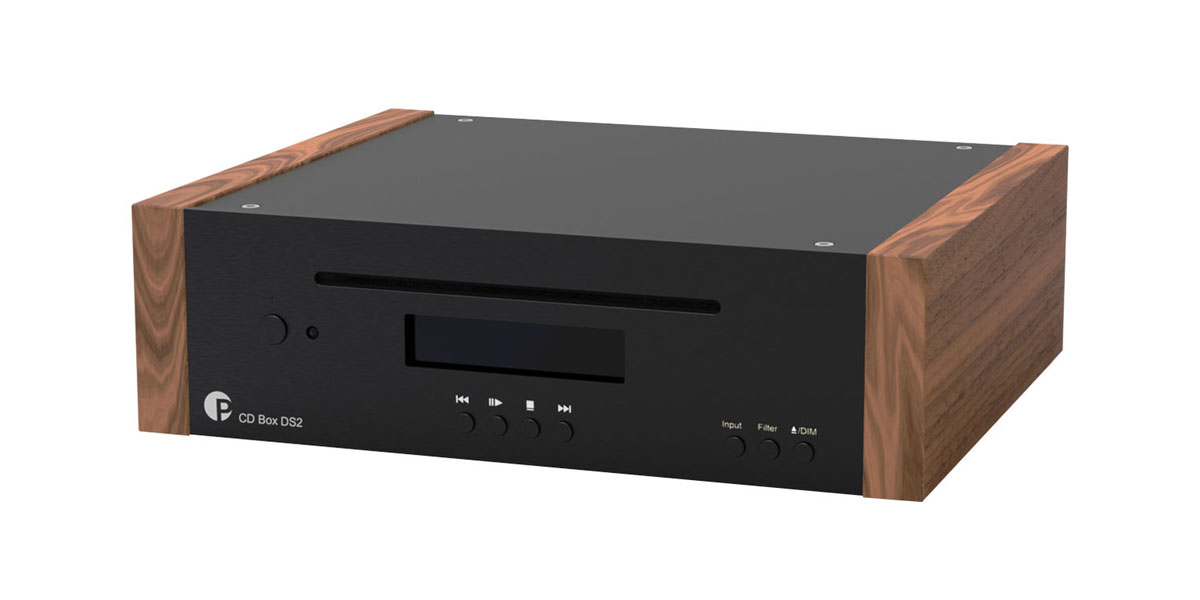 Pro-ject CD Box DS2 Noir et Noyer | Lecteurs CD Hi-Fi sur EasyLounge