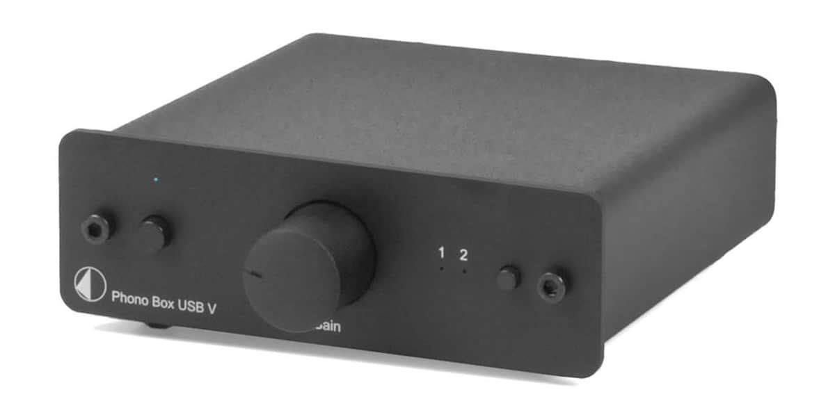 Pro-ject Phono Box USB V DC Noir | EasyLounge