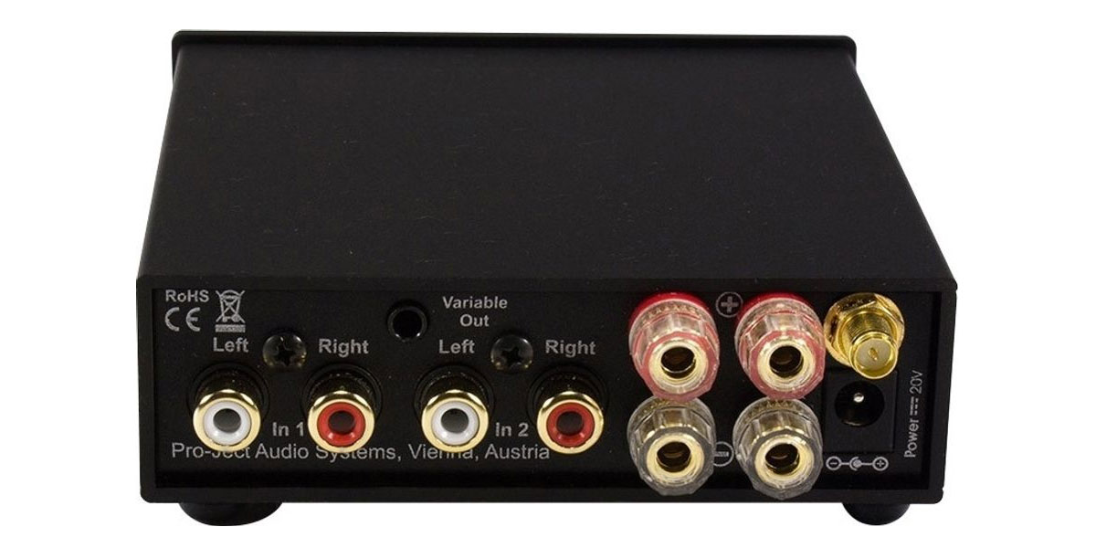 Pro-ject Stéréo Box S2 Noir | Amplis Hi-Fi stéréo sur EasyLounge