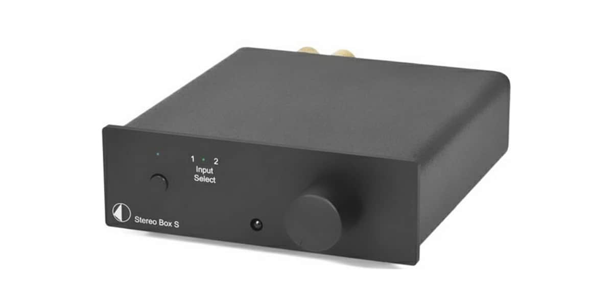 Pro-ject Stereo Box S Noir | Amplis Hi-Fi stéréo sur EasyLounge