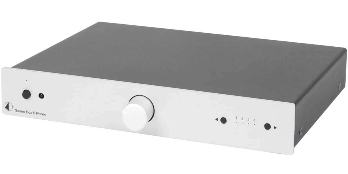 Pro-ject Stereo Box S Phono Silver | EasyLounge