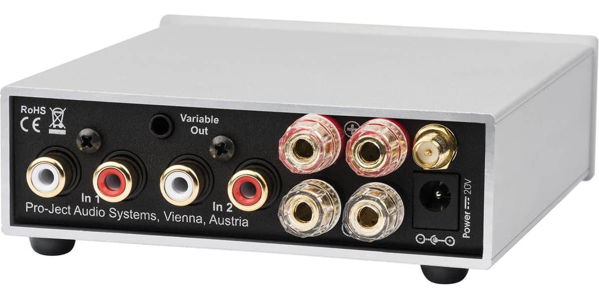 Pro-ject Stereo Box S2 BT Silver | Amplis Hi-Fi stéréo sur EasyLounge