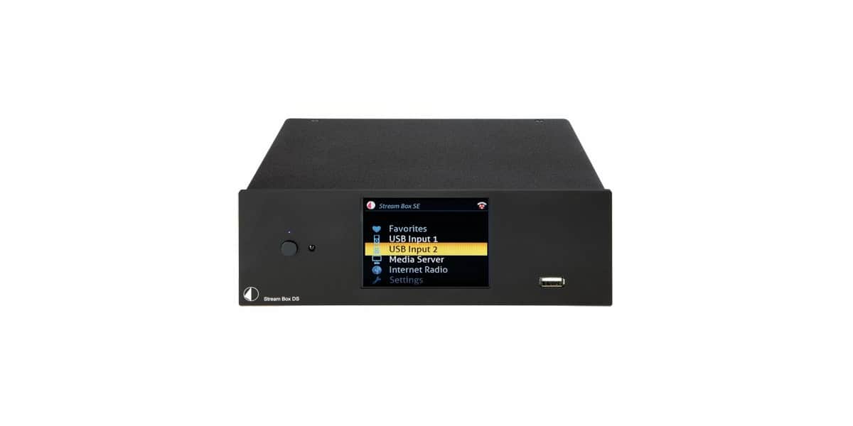 Pro-ject Stream Box DS Noir | Lecteurs CD Hi-Fi sur EasyLounge