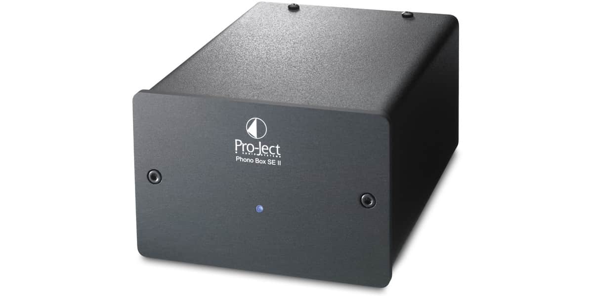 Pro-ject Phono Box SE Noir | Préamplificateurs phono sur EasyLounge