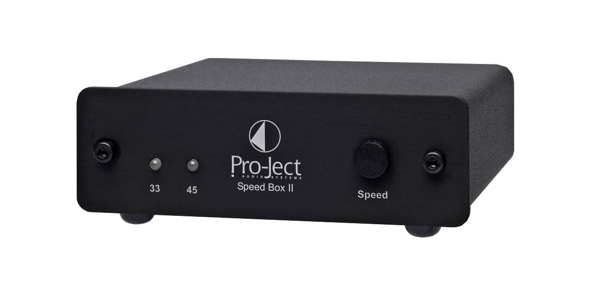 Pro-ject Speed Box II Noir | Accessoires pour vinyle sur EasyLounge