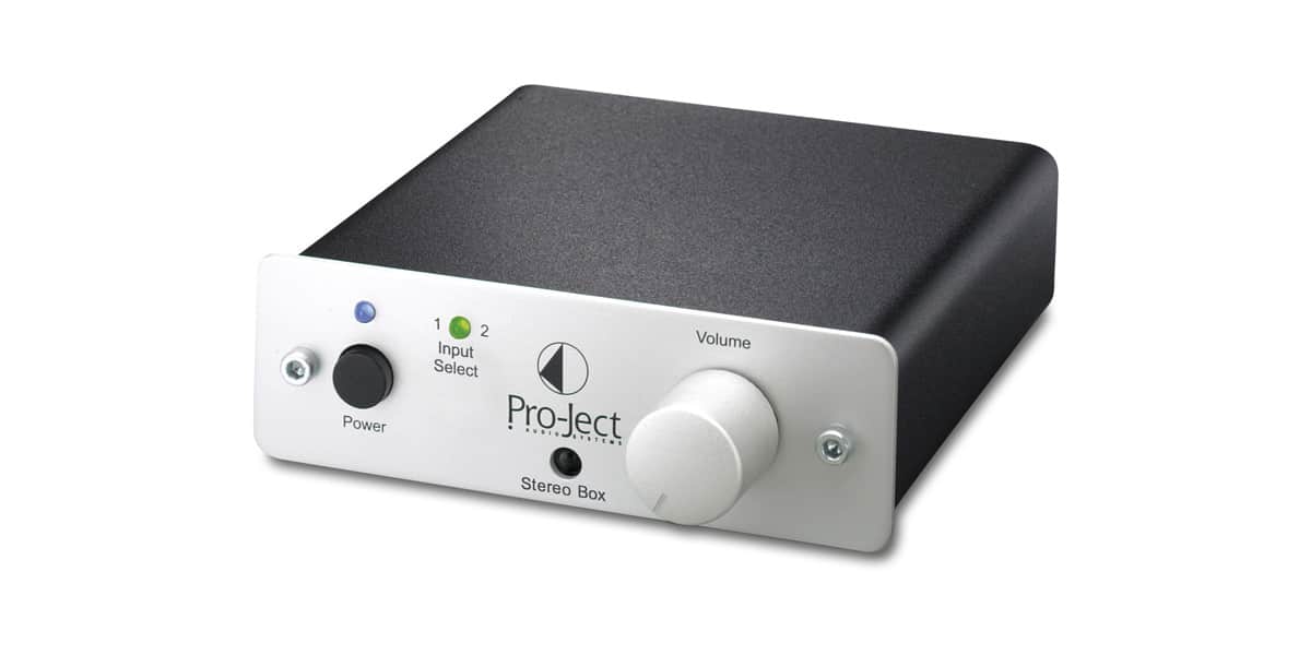 Pro-ject Stereo Box Argent | Amplis Hi-Fi stéréo sur EasyLounge