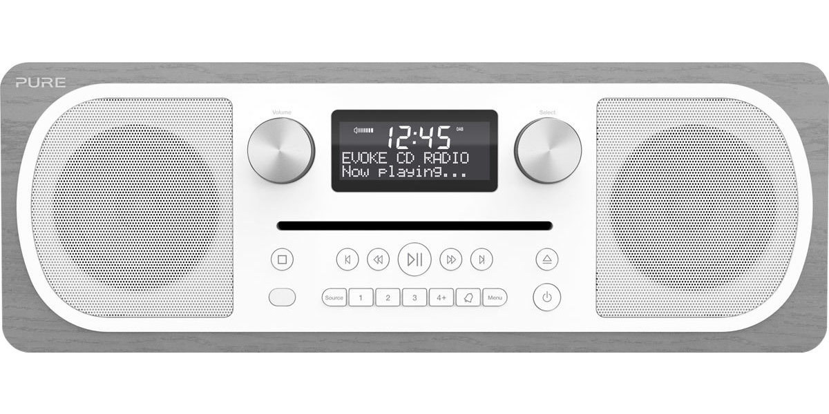 Pure Evoke C-D6 Chêne Gris | Mini-chaînes Hi-Fi sur EasyLounge