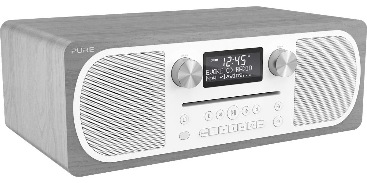 Pure Evoke C-D6 Chêne Gris | Mini-chaînes Hi-Fi sur EasyLounge