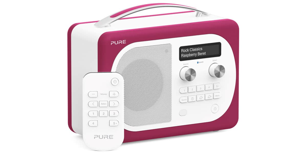 Pure Evoke D4 Mio Bluetooth Framboise | EasyLounge